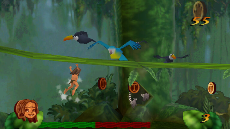 Disney's Tarzan | Uma desafiadora aventura no N64 - Arquivos do Woo