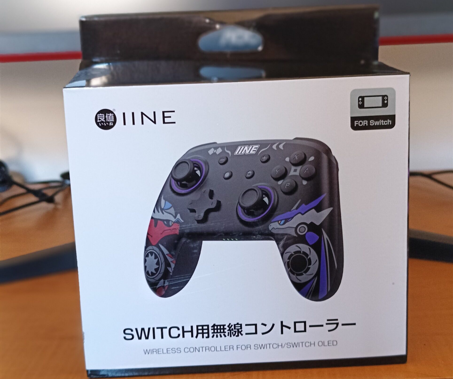IINE Nintendo Switch Pokémon Scarlet & Violet Wireless Controller ...