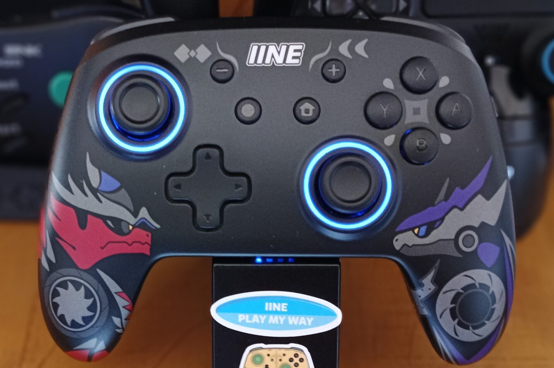 IINE Nintendo Switch Pokémon Scarlet & Violet Wireless Controller ...